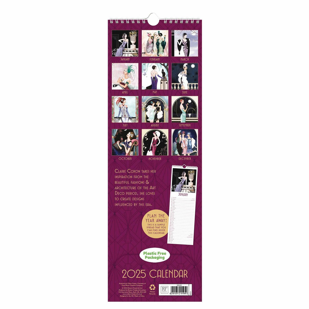 Shop 2025 Slimline Calendars Online | Calendar Club