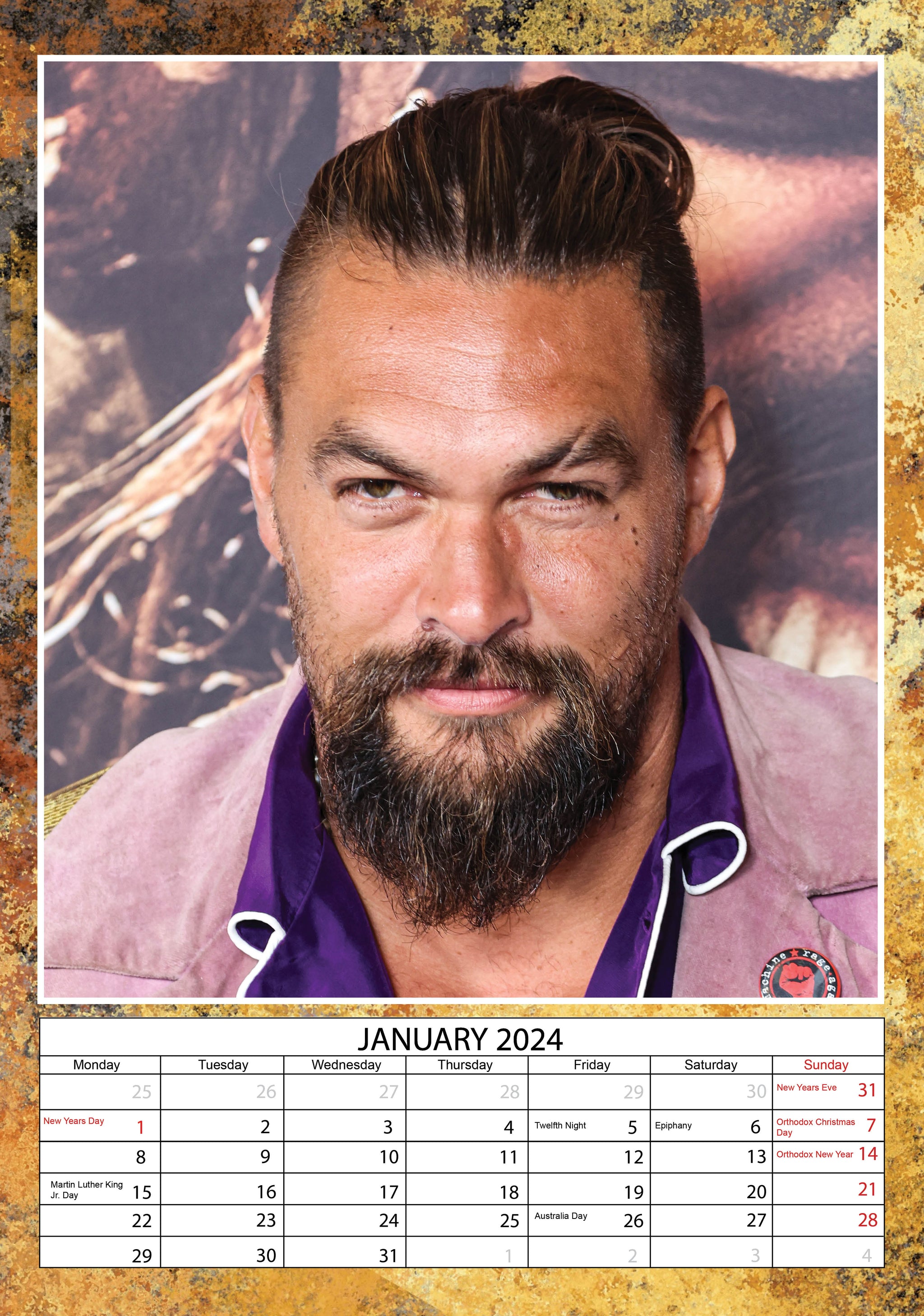 Shop 2024 Celebrity Calendars Online | Calendar Club