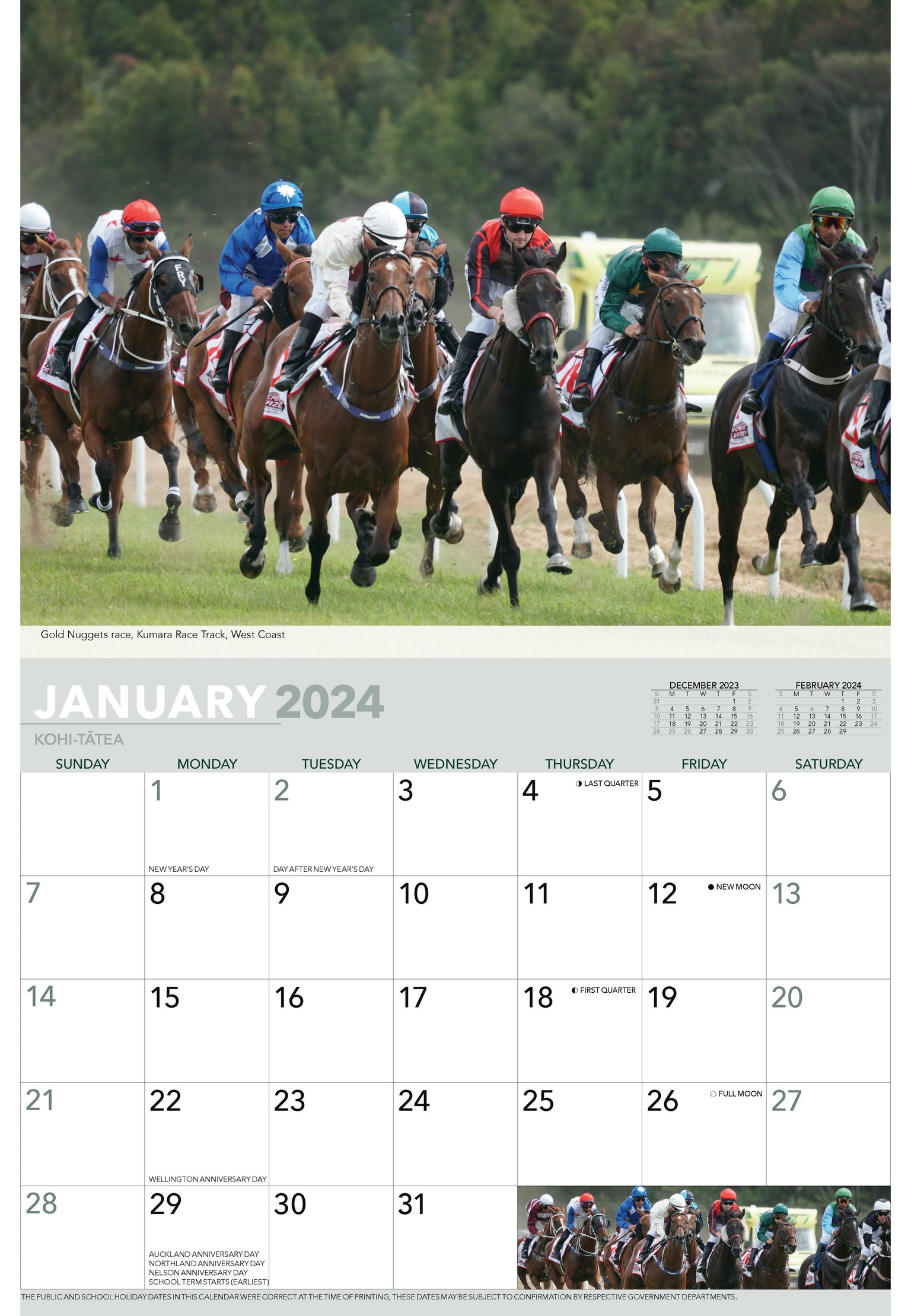 Shop 2024 Kiwiana Calendars Online | Calendar Club