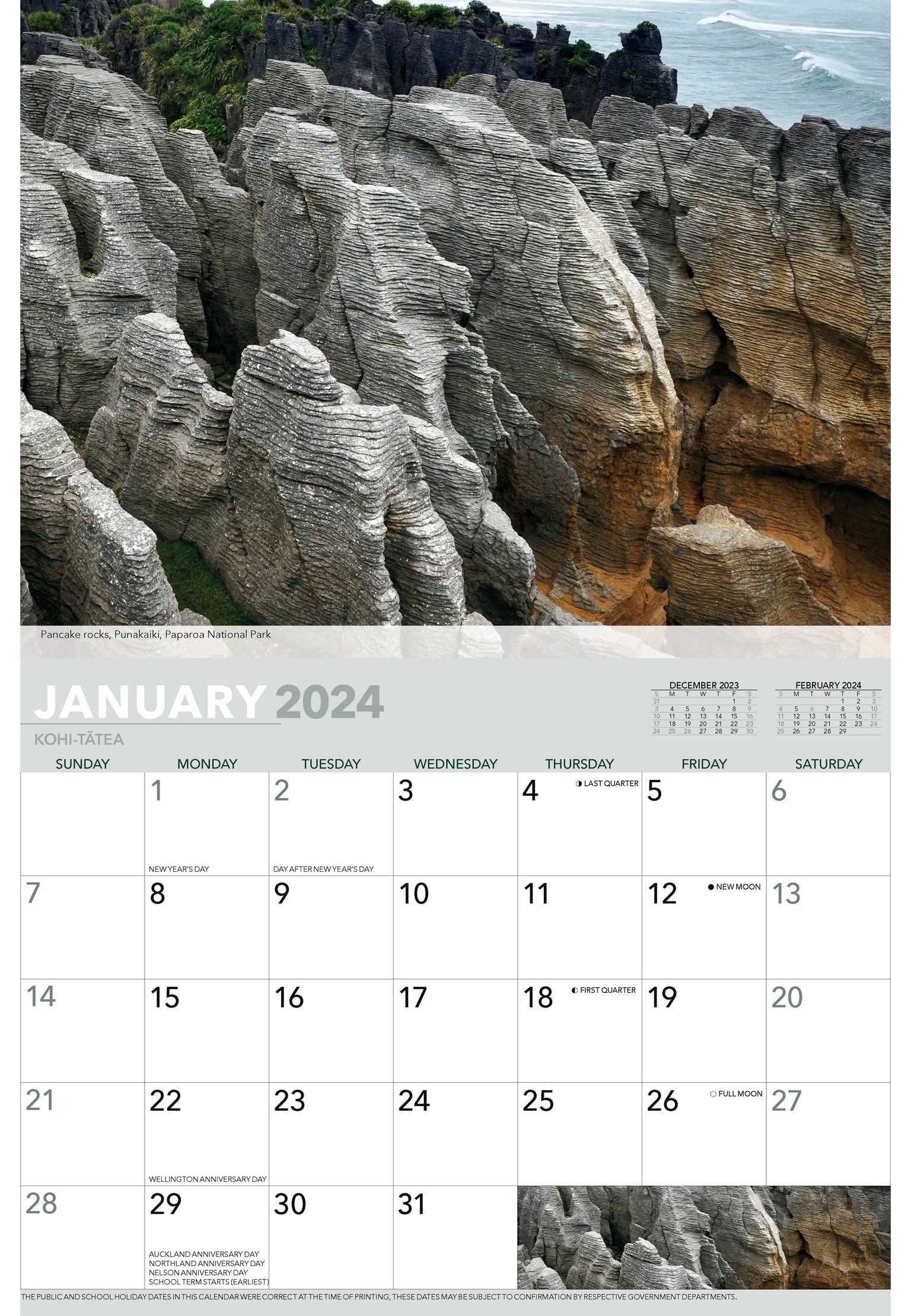 Shop 2024 Kiwiana Calendars Online | Calendar Club