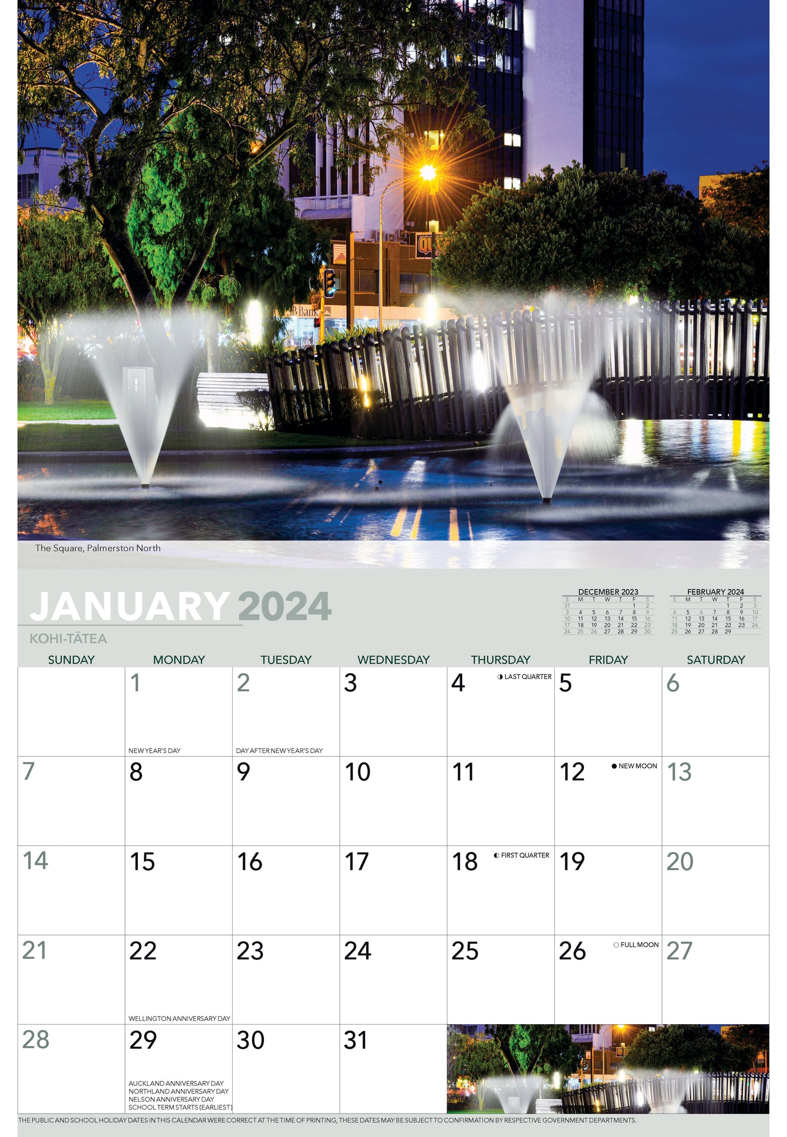 Shop 2024 Kiwiana Calendars Online | Calendar Club