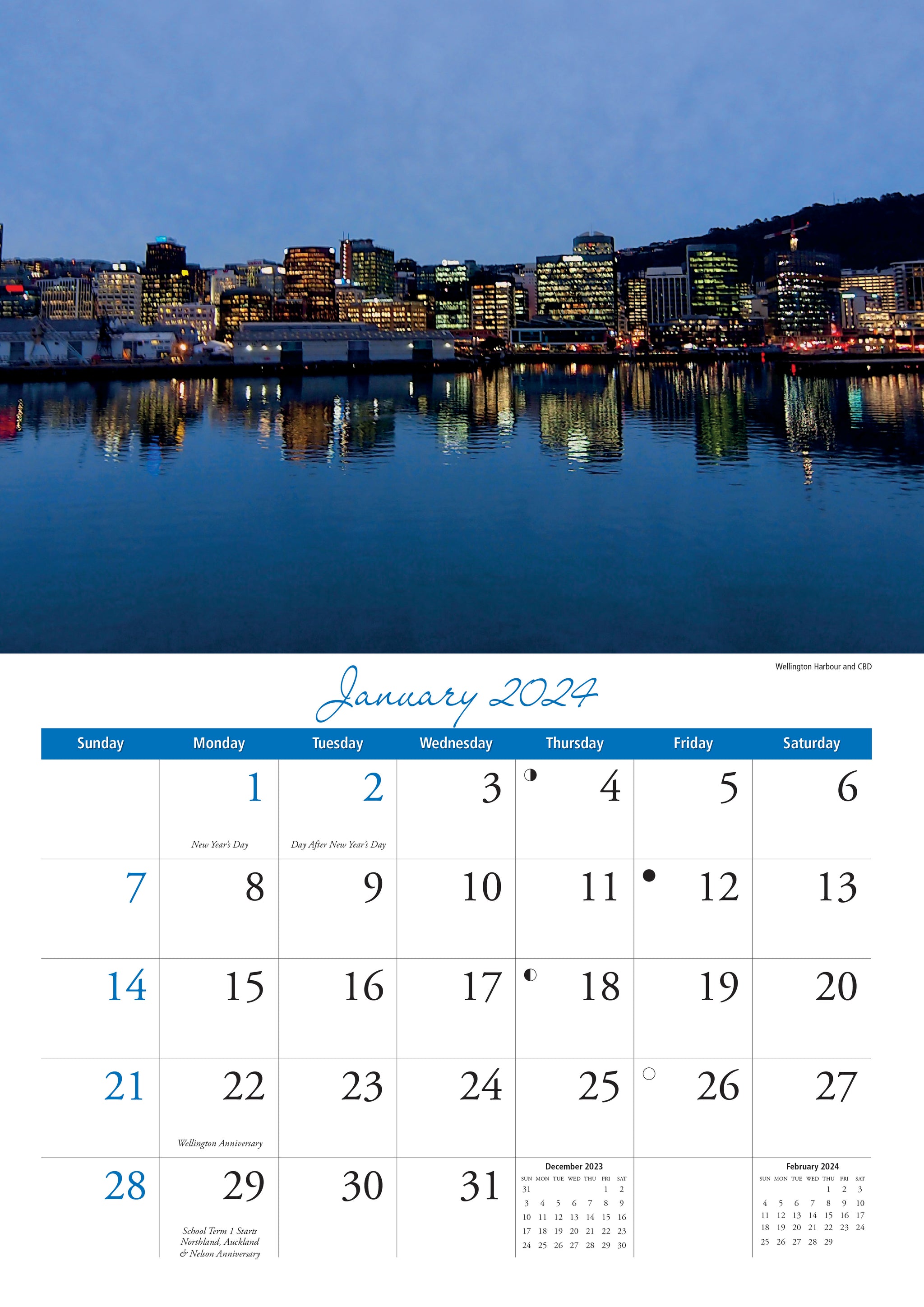 Shop 2024 Kiwiana Calendars Online | Calendar Club
