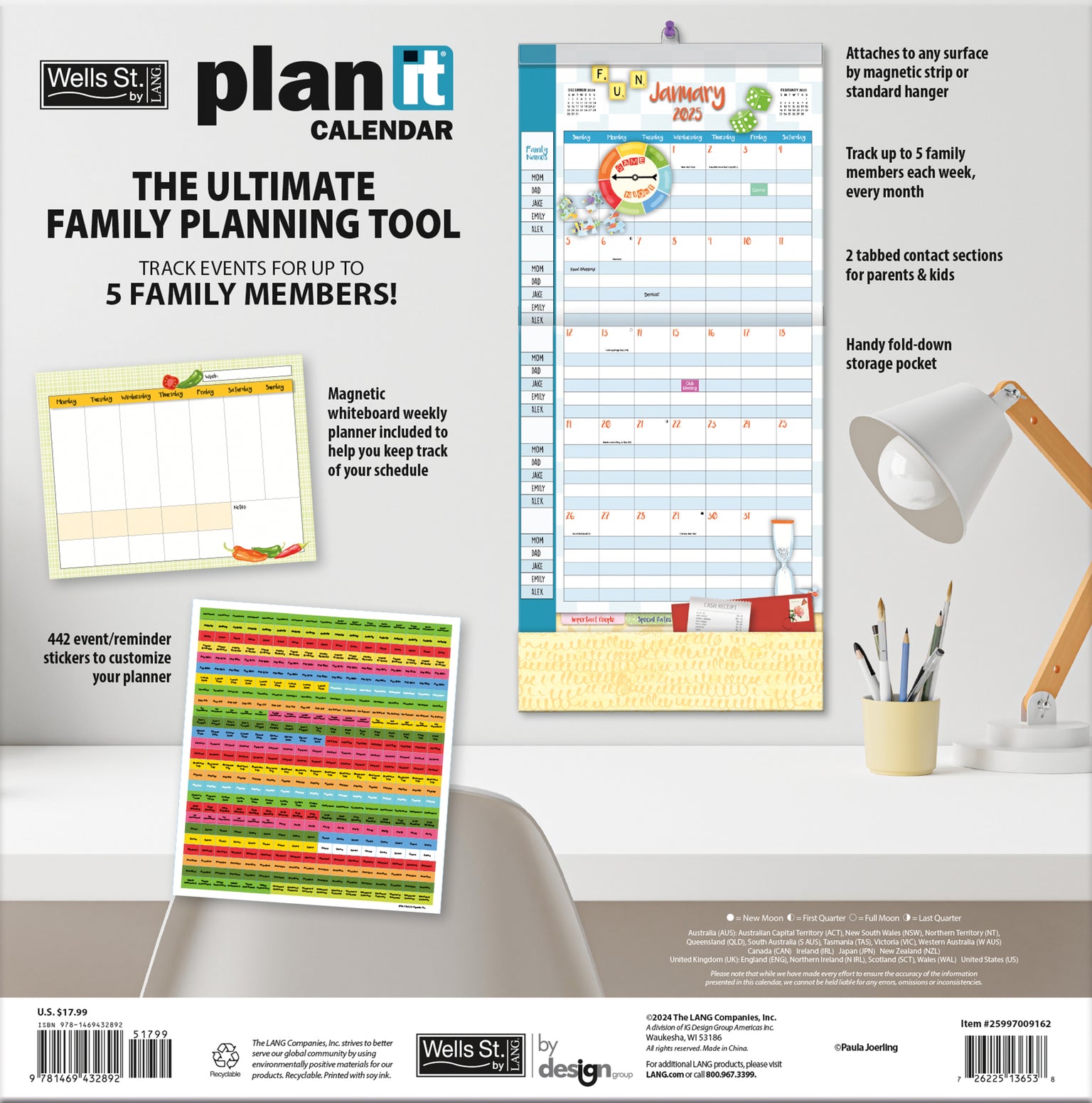 Shop 2025 Family Planners Online | Calendar Club