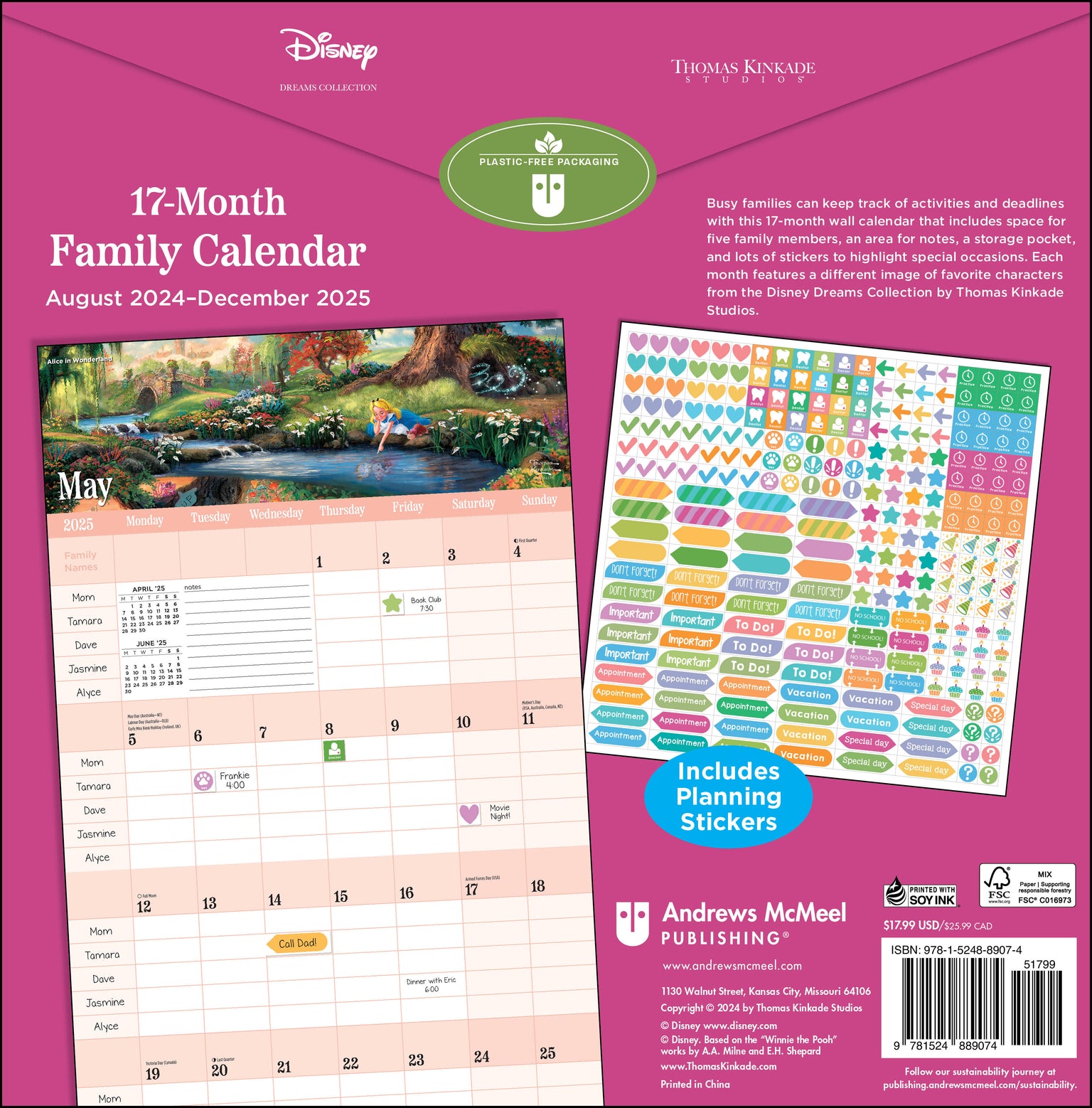 Shop 2025 Family Planners Online | Calendar Club