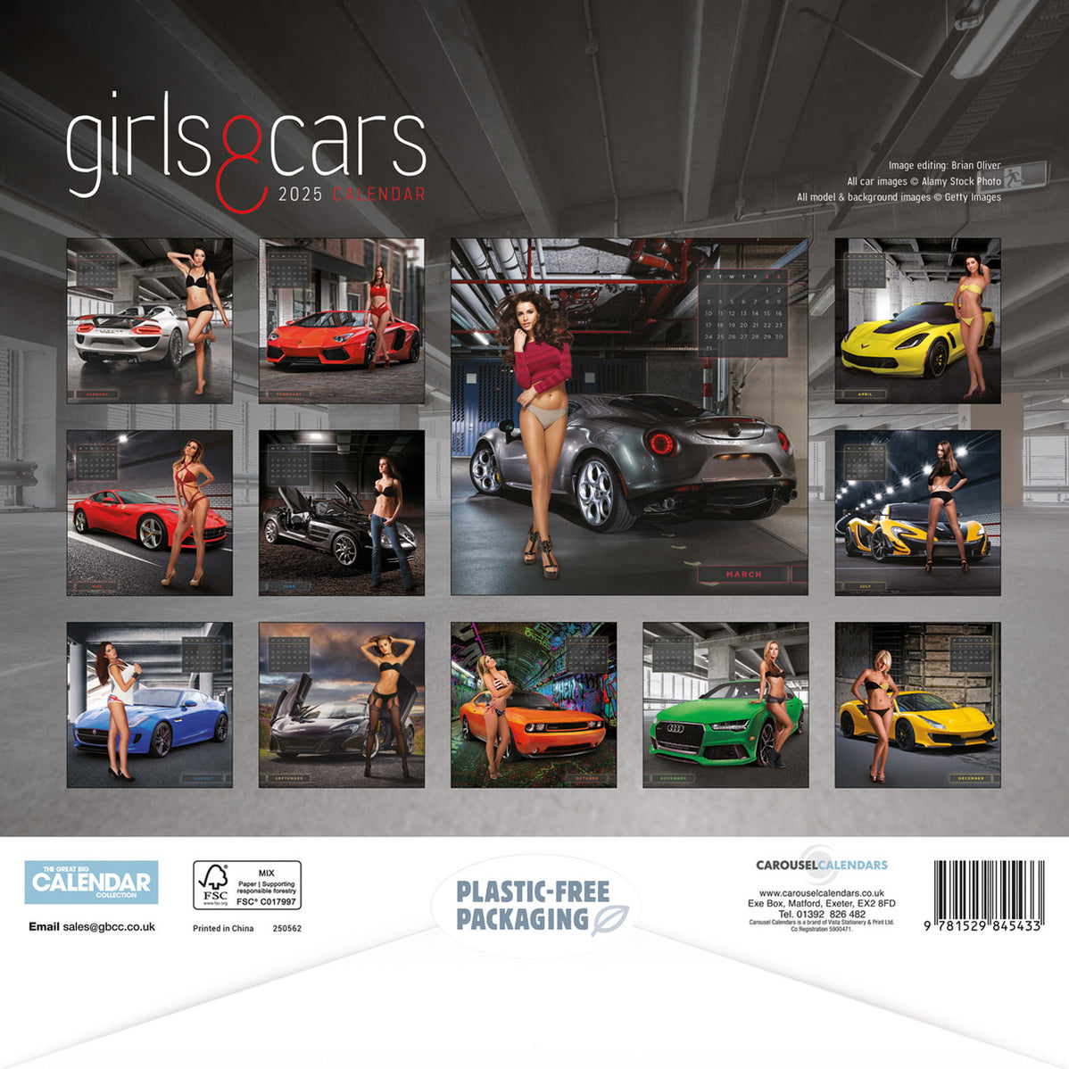 Shop 2025 Model Calendars Online | Calendar Club