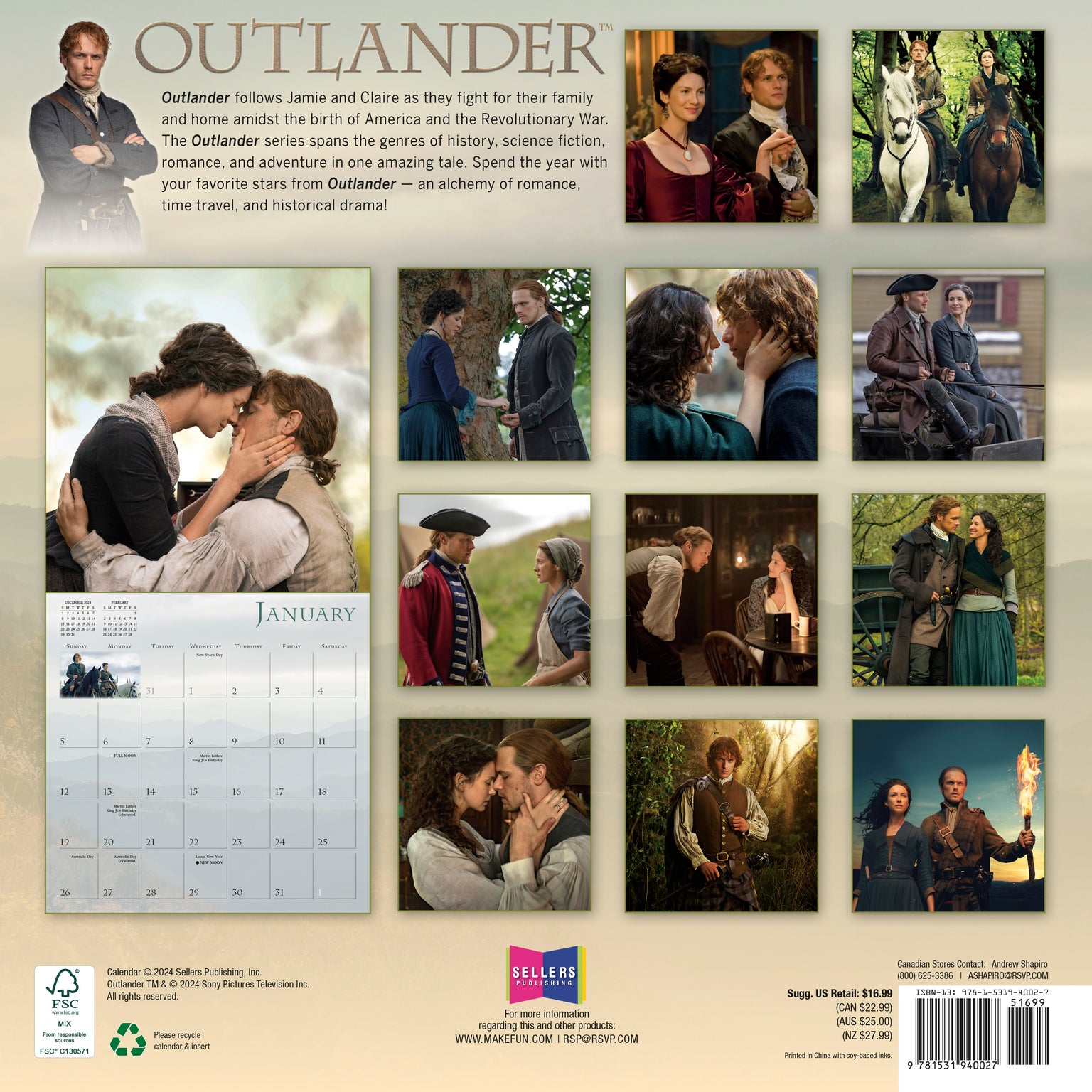 Shop 2025 TV & Film Calendars Online | Calendar Club