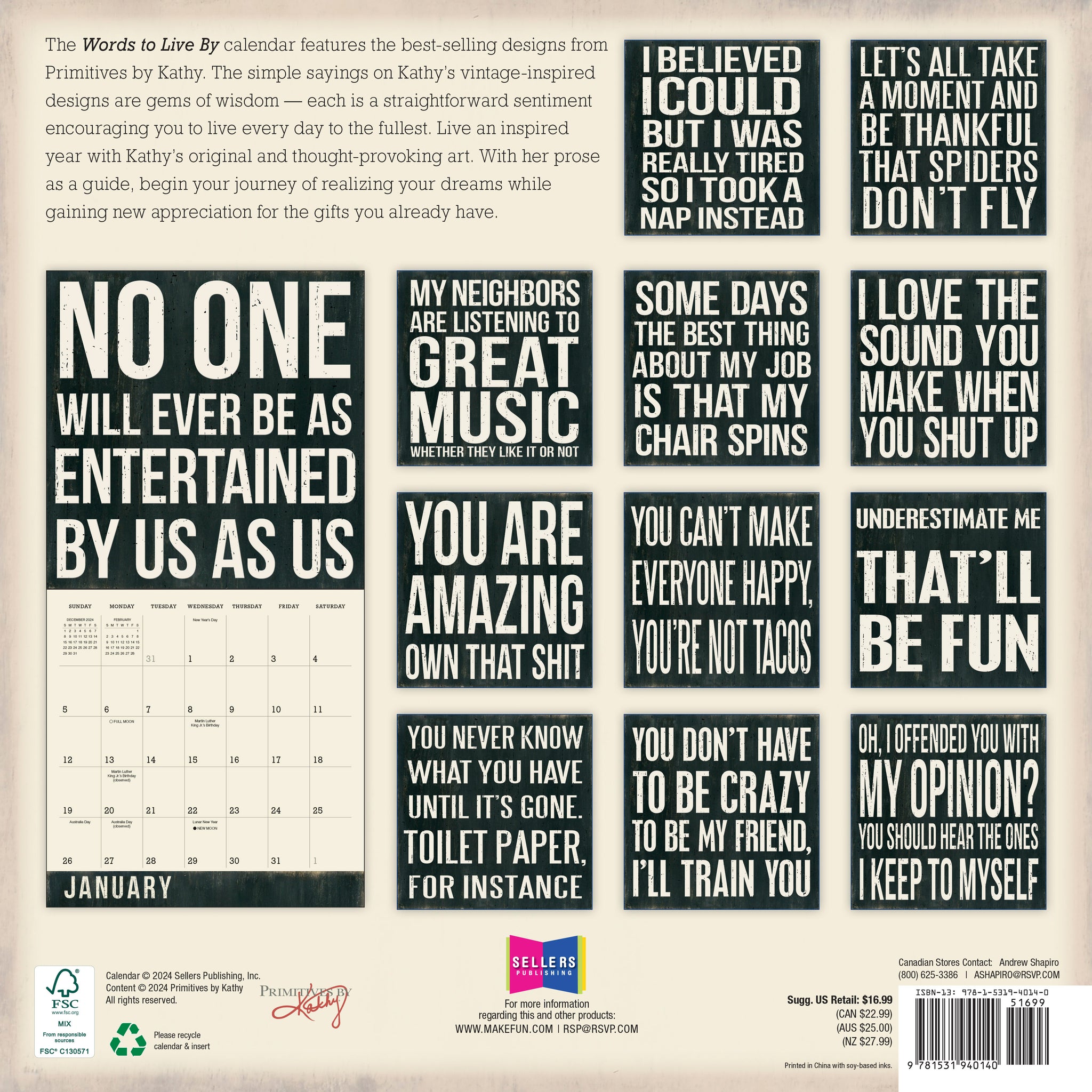 2025 Funny, Weird, & Adult Humour Calendars | Calendar Club