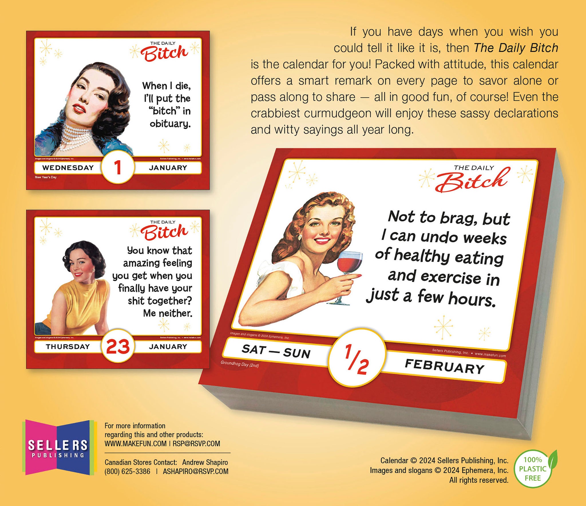 2025 Funny, Weird, & Adult Humour Calendars | Calendar Club