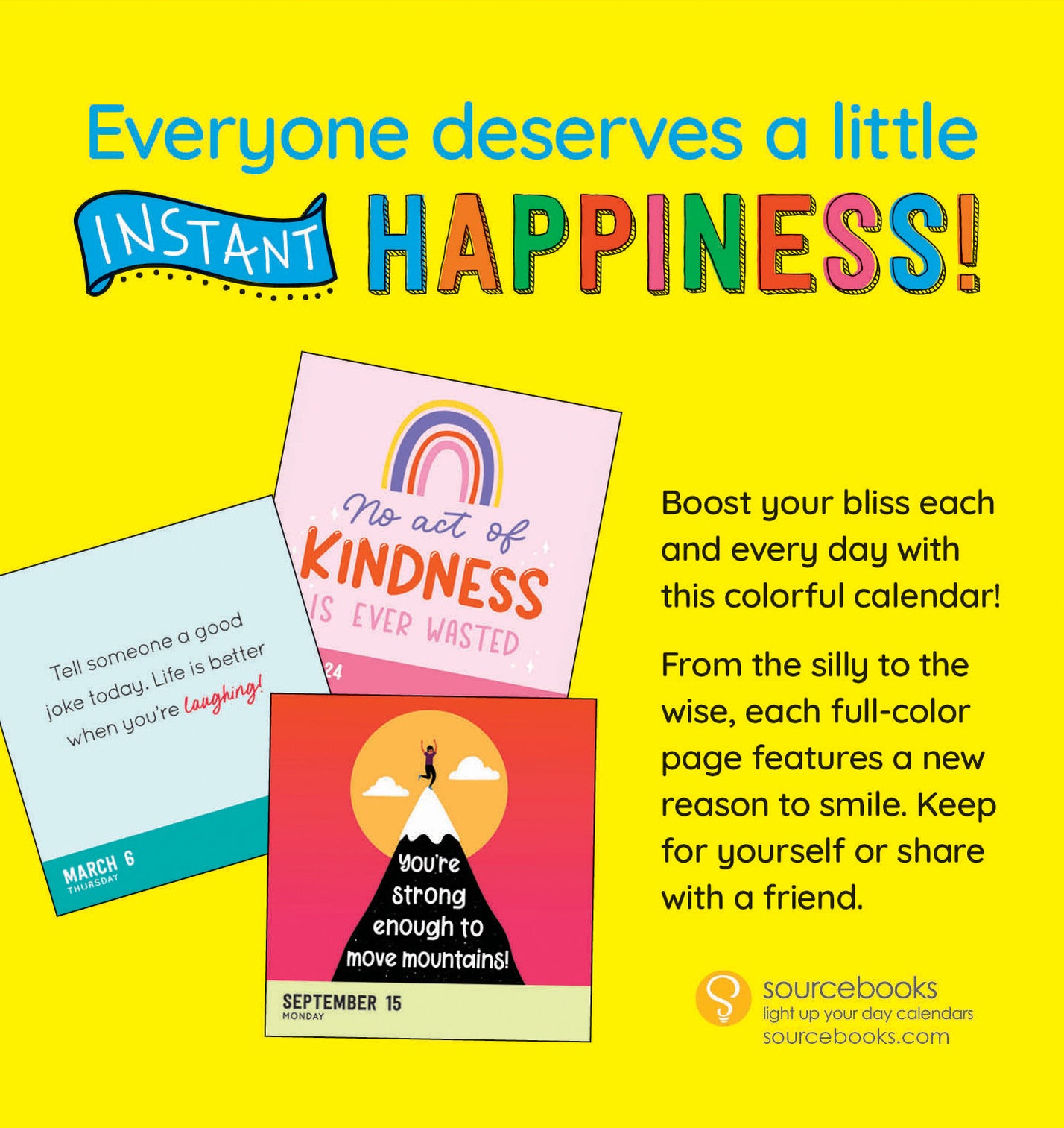 Shop 2025 Daily Motivational & Inspirational Calendars | Calendar Club