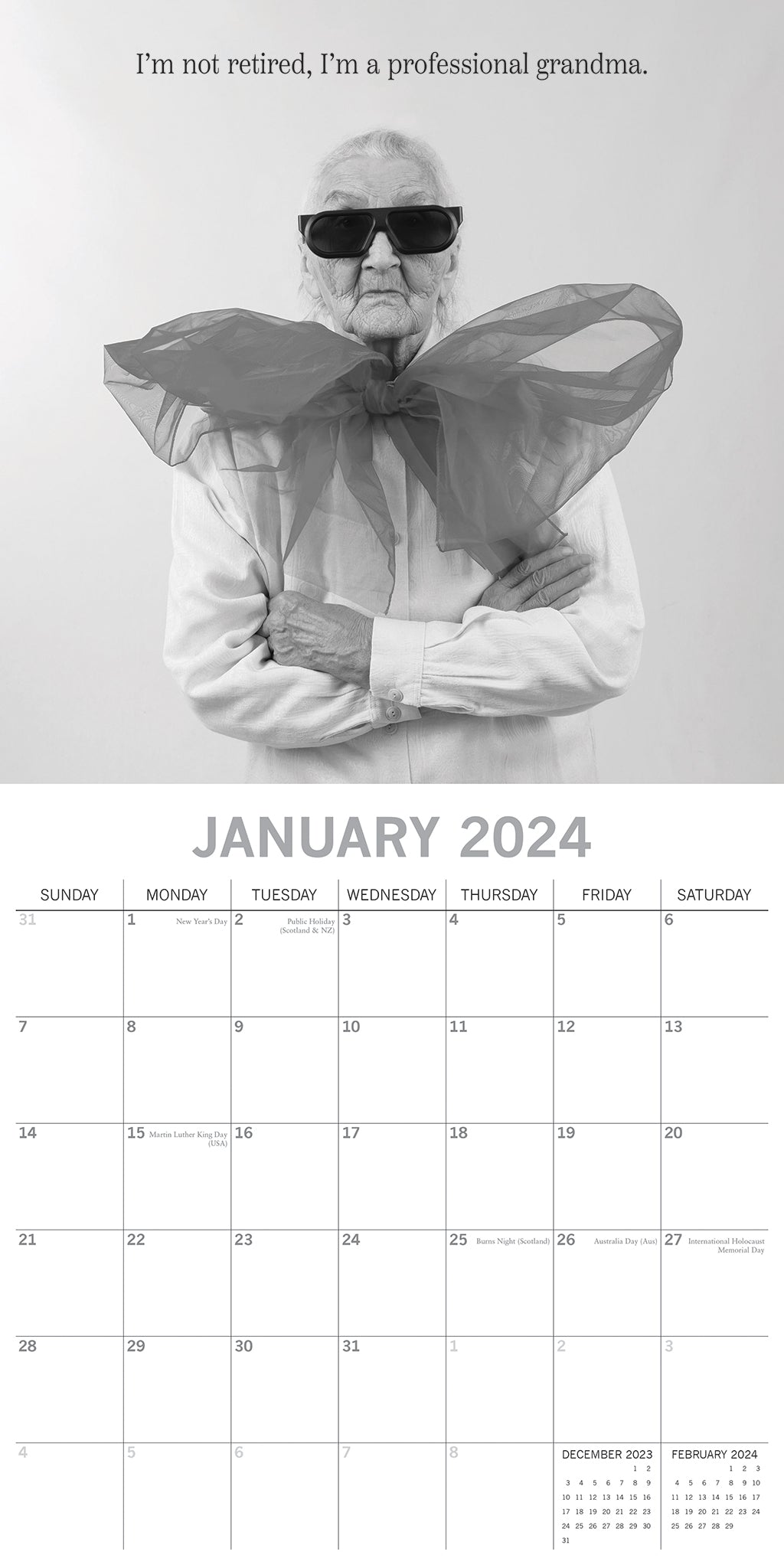 Shop 2024 Humour Calendars Online | Calendar Club