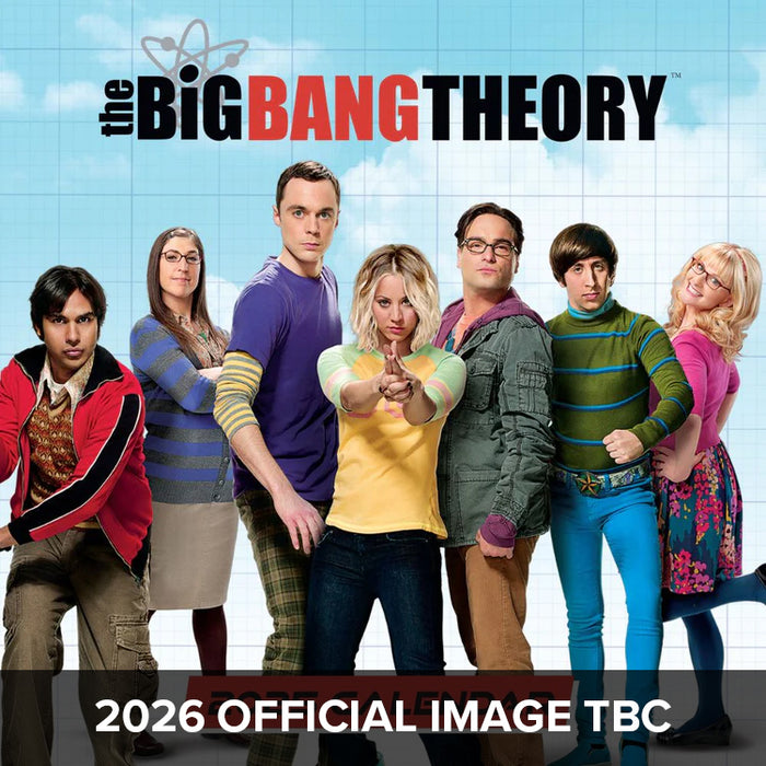 Calendar Club | Big Bang Theory The 2026 Square Wall Calendar