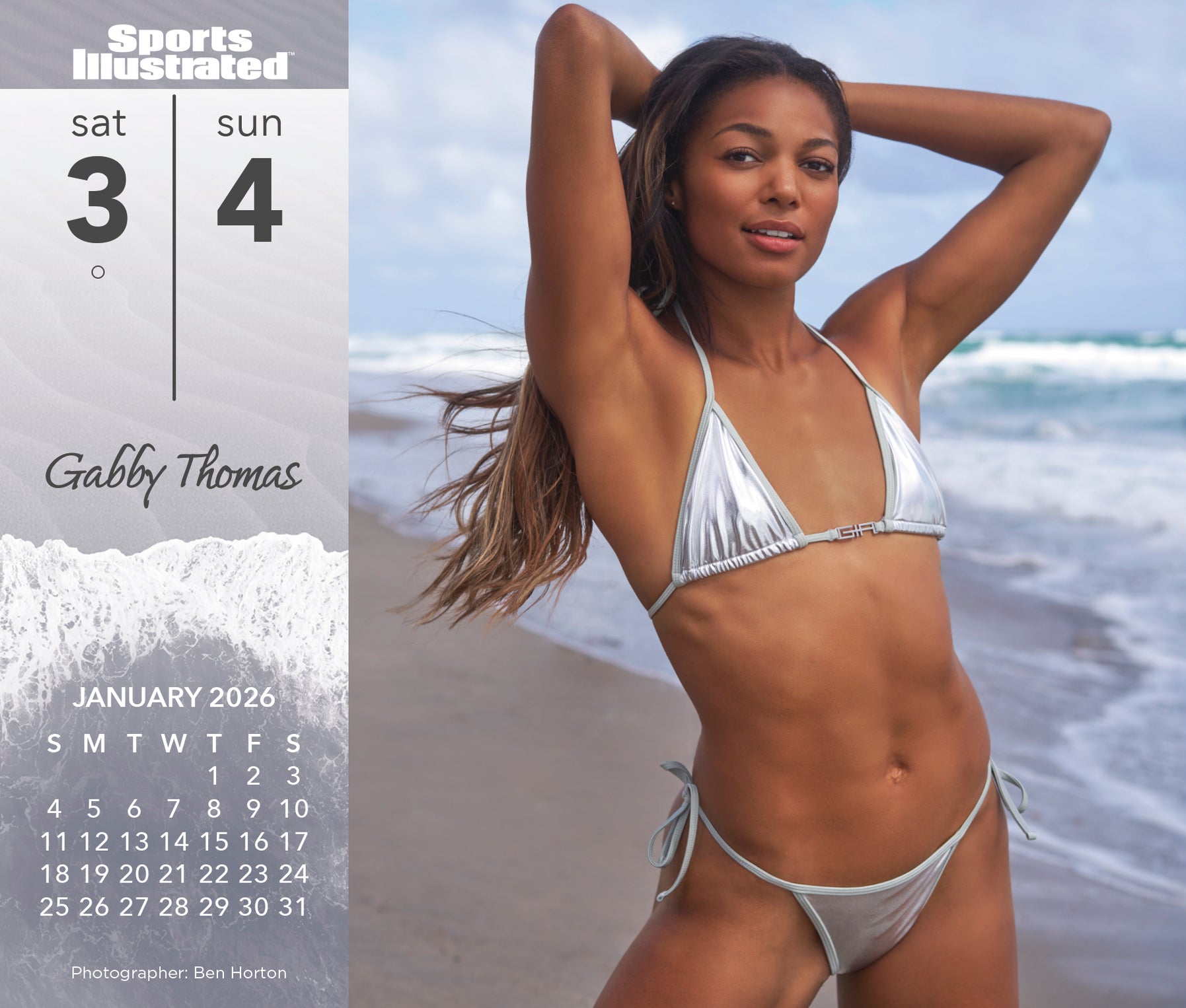 Calendar Club Sports Illustrated Swimsuit 2026 Page A Day Calendar
